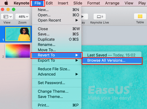 5 Fa ons De R cup rer Une Version Ant rieure De Documents Sur Mac EaseUS