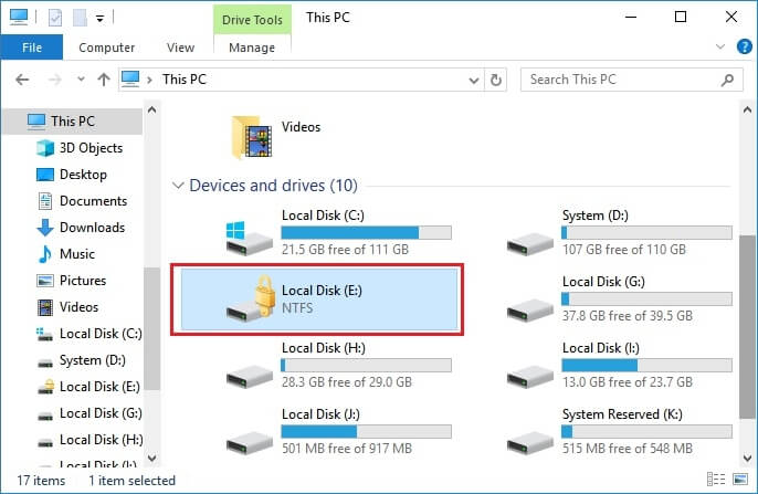 Comment déverrouiller/formater un disque/clé USB/carte SD crypté par BitLocker- EaseUS