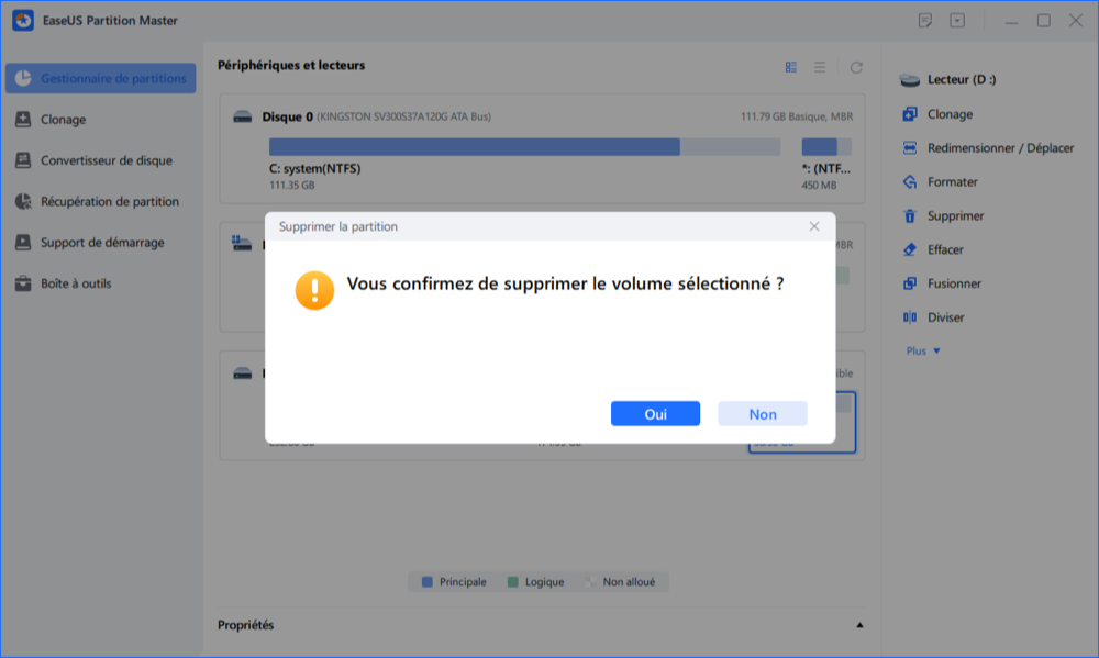 Comment Supprimer Une Partition Sur Une Clé Usb Dans Windows 1110 Easeus